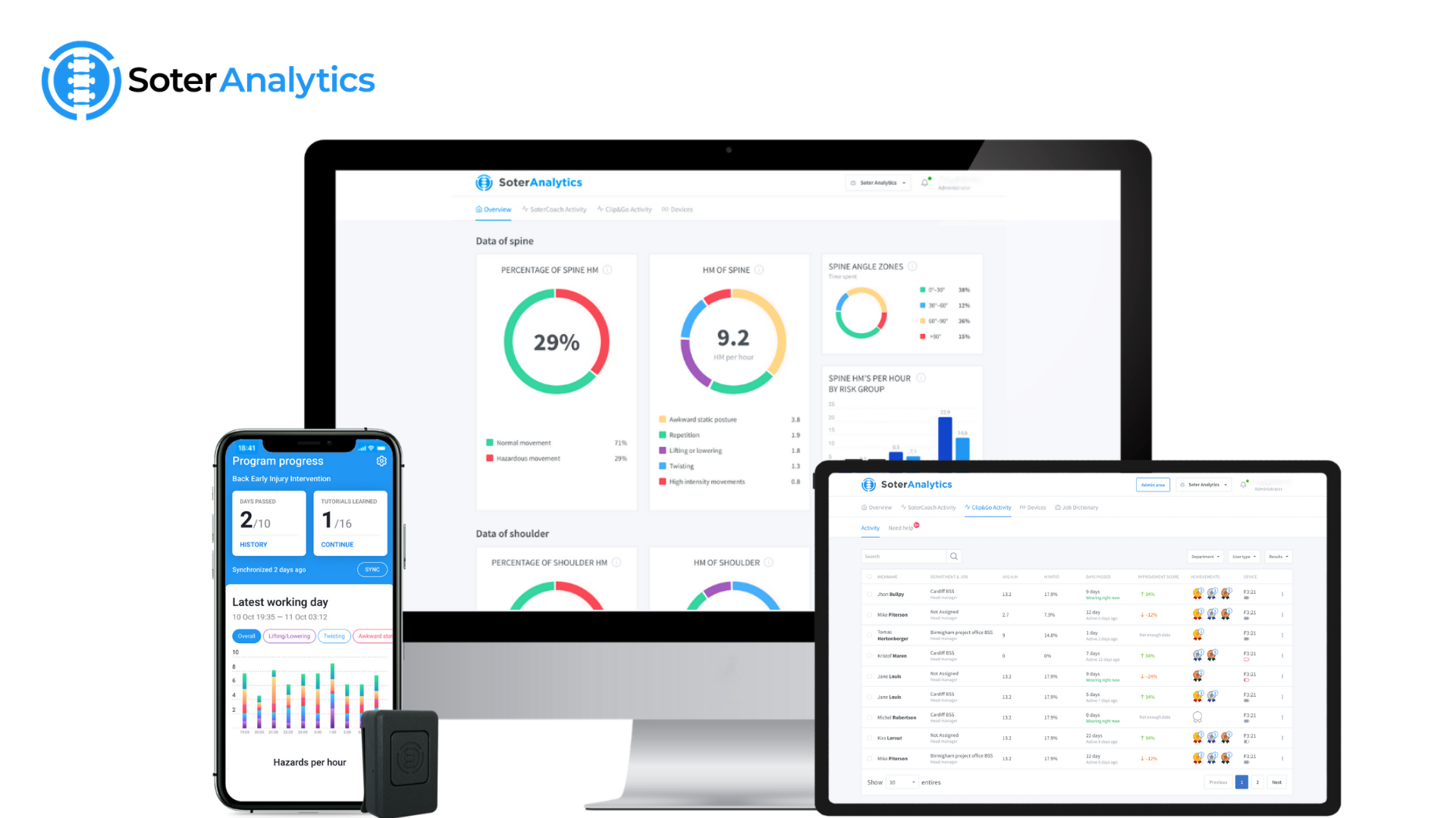 Products and services at The Health and Safety Event